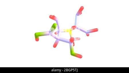 Ecgonine coca alkaloid molecule, illustration Stock Photo - Alamy