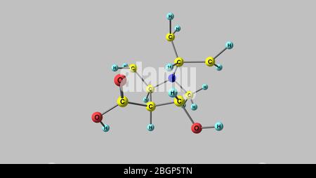 Ecgonine - tropane derivative - is a tropane alkaloid found naturally ...