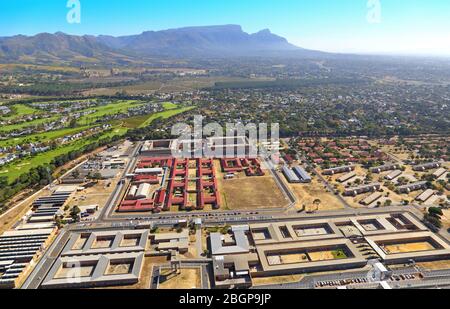 Aerial photo of Pollsmoor Prison Stock Photo - Alamy