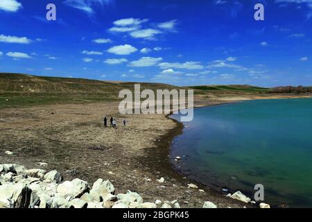 drought and thirst, drinking water is decreasing, global warming Stock ...