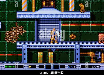 Ex-Mutants - Sega Genesis Mega Drive - Editorial use only Stock Photo ...
