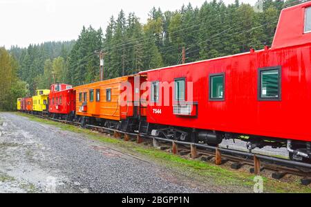 "Hobo Inn" Mount Rainier Railroad Dining company train Elbe Washington ...