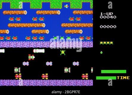 Frogger - Sega Genesis Mega Drive - Editorial use only Stock Photo - Alamy