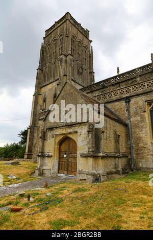 Church of St Mary the Virgin, Batcombe, Somerset, England, UK Stock ...