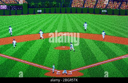Hardball '95 - Sega Genesis Mega Drive - Editorial use only Stock Photo ...
