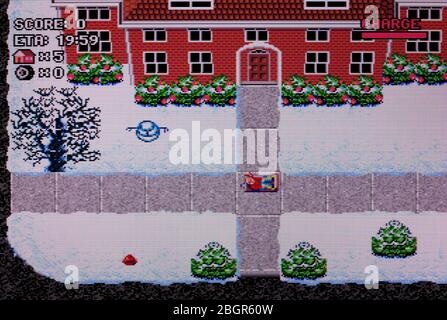 Home Alone - Sega Genesis Mega Drive - Editorial use only Stock Photo ...