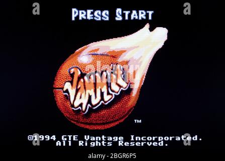 Jammit - Sega Genesis Mega Drive - Editorial use only Stock Photo - Alamy