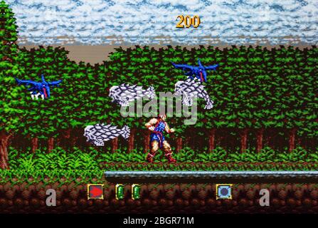 Jewel Master - Sega Genesis Mega Drive - Editorial use only Stock Photo ...