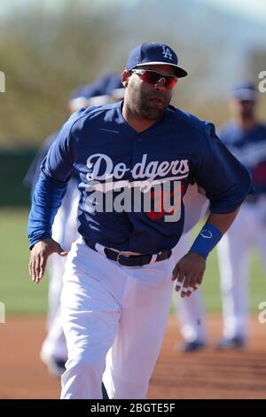 Ramon Castro of Los Angeles Dodgers,during Spring Trainig 2013 ...