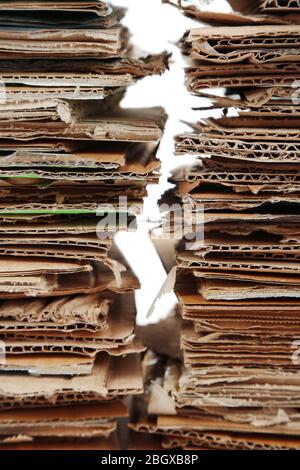 Big stack of papers, close-up Stock Photo - Alamy