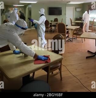 Dawson, Georgia, USA - April 19, 2022: The old business district on ...