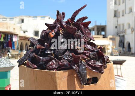 Harissa - chilli peppers in Tunisia, Africa Stock Photo - Alamy