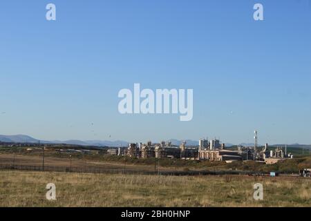 A gas terminal at Barrow in Furness, Cumbria, UK, that processes ...