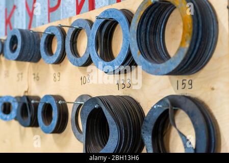 Different sizes piping flange paronite gasket for use in the power, oil ...