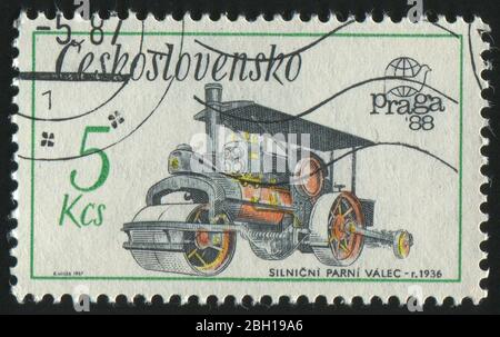 CZECHOSLOVAKIA - CIRCA 1987: stamp printed by Czechoslovakia, shows ...