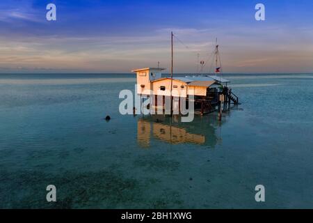 Ranger Station, Tubbataha, Palawan, The Philippines Stock Photo - Alamy