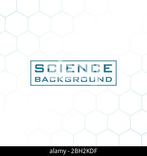 white science background with lines structures Stock Vector Image & Art ...