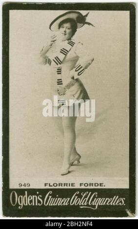 Florrie Forde. Born Flora May Augusta Flannagan. Australian singer and ...