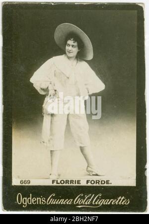 Florrie Forde. Born Flora May Augusta Flannagan. Australian singer and ...