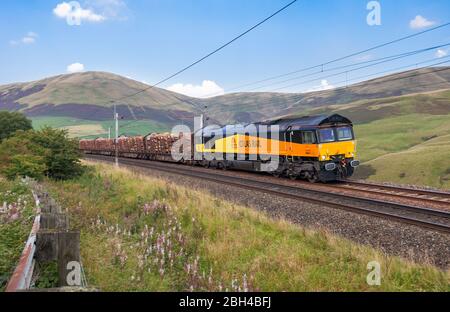 Colas Rail Freight Class, 66 Loco. 66850 Winwick junction Cheshire ...
