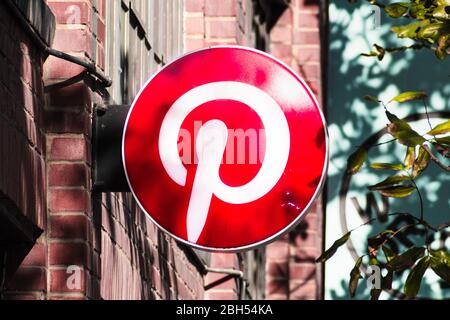 Pinterest the American social media web and mobile application company ...