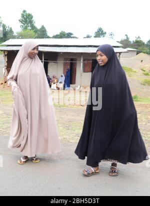Ethiopian Muslim woman in the Southern Oromia region Stock Photo - Alamy