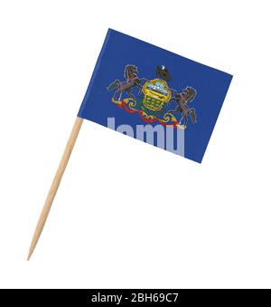 Flag of State of Pennsylvania on a flagpole Stock Photo - Alamy