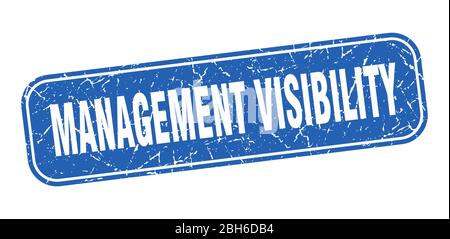 visibility stamp. visibility square grungy blue sign Stock Vector Image ...