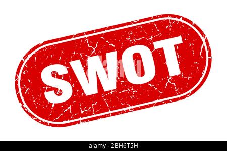 swot stamp. swot square grunge red sign. swot tag Stock Vector Image ...