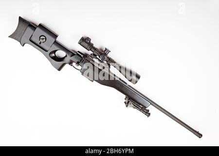 Sniper rifle CZ 750 S1M1, Meopta riflescope, sniperscope. Production of small arms in Ceska ...