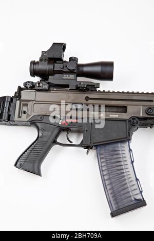 New assault rifle New assault rifle, carabine, automatic weapon, type ...