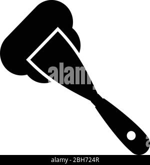 plasterer working color icon vector illustration Stock Vector Image ...