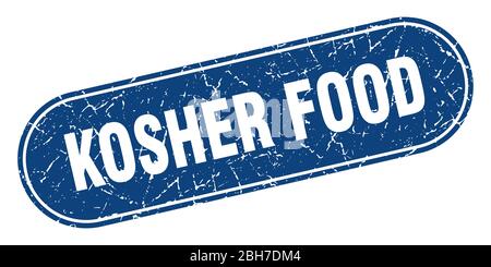 kosher food blue square price tag Stock Vector Image & Art - Alamy