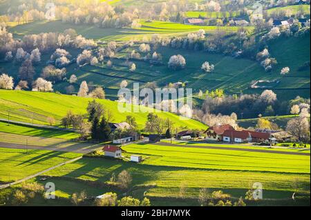 Hrinova village in region of Slovakia Stock Photo - Alamy