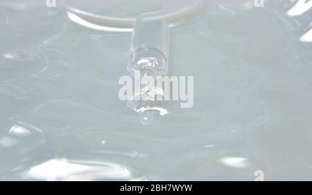 artificial tears tube for moist eyes dropping on white background Stock ...