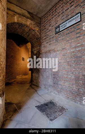 French Ordinary Court, City of London Stock Photo - Alamy