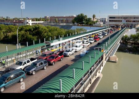 Laredo, Texas USA, October 17, 2009: International Bridge No. 1 spans ...