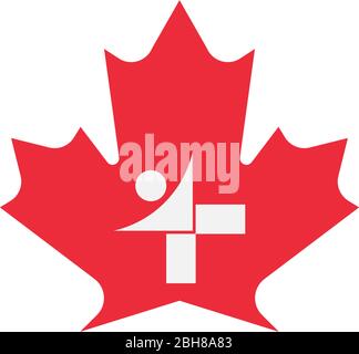 Maple leaf medical pharmacy logo icon illustration Stock Vector Image ...