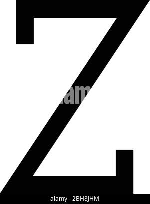 Zeta greek letter icon, Zeta symbol vector illustration Stock Vector ...