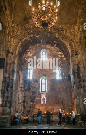 Armenia, Tatev. Tatev Monastery interior, 9th century Stock Photo - Alamy