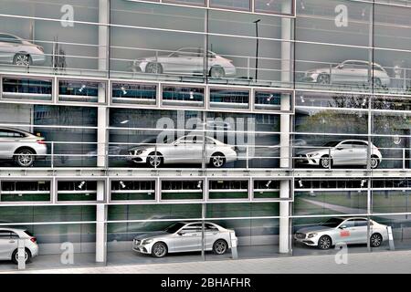 Mercedes Benz Branch Munich - Bavaria, Germany Stock Photo - Alamy