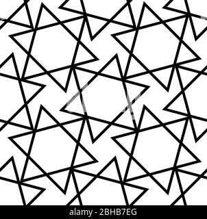 Pentagram seamless Japanese pattern Stock Vector Image & Art - Alamy