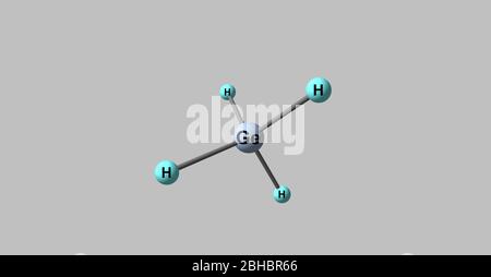Germane is the chemical compound with the formula GeH4, and the ...