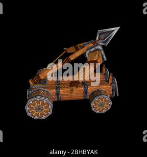 Medieval Hwacha Weapon Stock Photo - Alamy