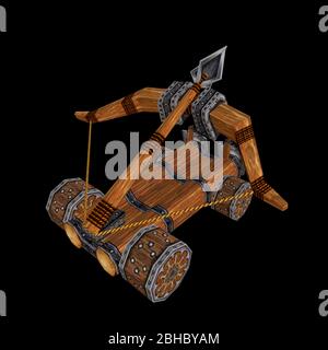 Medieval Hwacha Weapon Stock Photo - Alamy