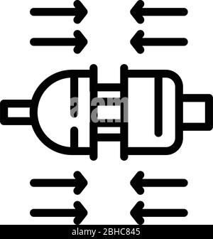 USB port and connector, male female connection. Stock Vector ...