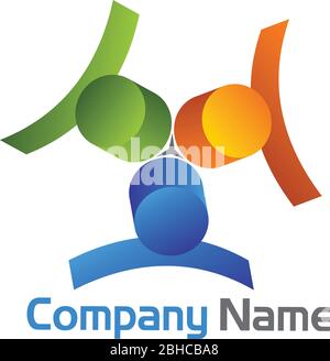 Teamwork brand idea icons set 9 color vector isolated on white for any ...