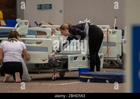 NHS hospital cleaning equipment Stock Photo - Alamy