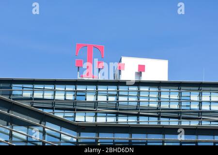 Vienna, Austria. Magenta Telekom telecommunications company Stock Photo ...