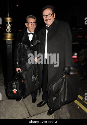 Chuckle Brothers Paul and Barry Elliott performing on stage at the ...